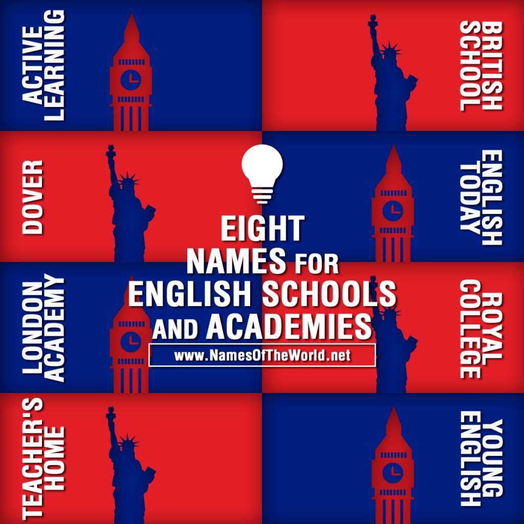 Eight Names For English Schools And Academies Eight Names For English Schools And Academies